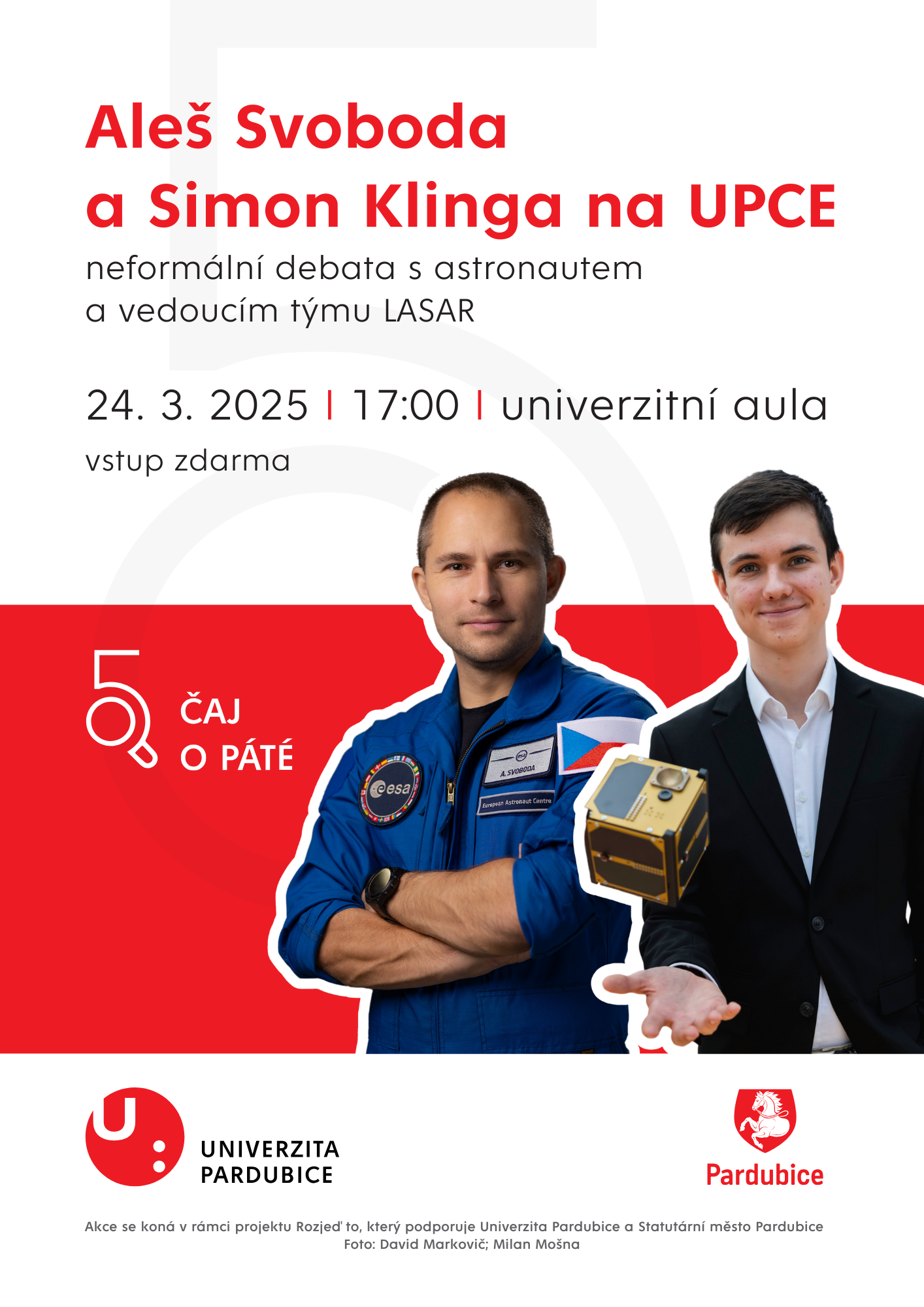 Aleš Svoboda a Simon Klinga na UPCE | Univerzita Pardubice