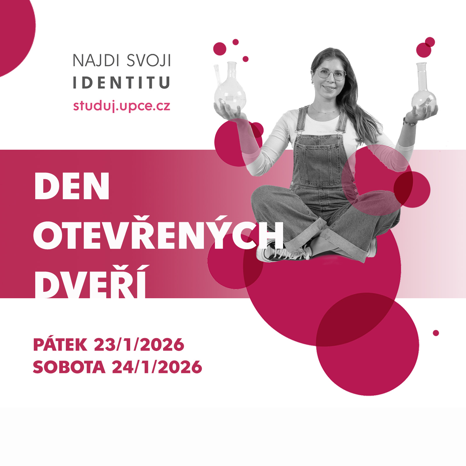 Navštiv nás na lednovém DNI OTEVŘENÝCH DVEŘÍ | Univerzita Pardubice