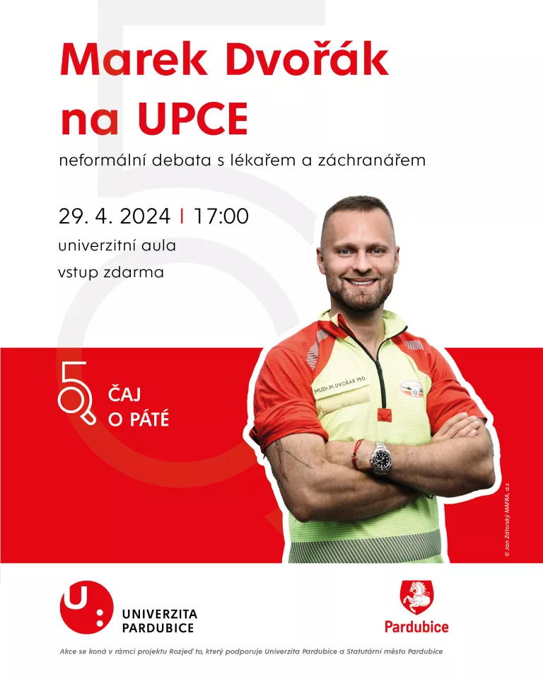 Marek Dvořák na UPCE | Univerzita Pardubice