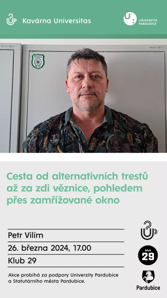 Kavárna Universitas: Pohledem přes zamřížované okno | Univerzita Pardubice